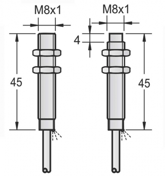 M8 Laser Proximity Sensor