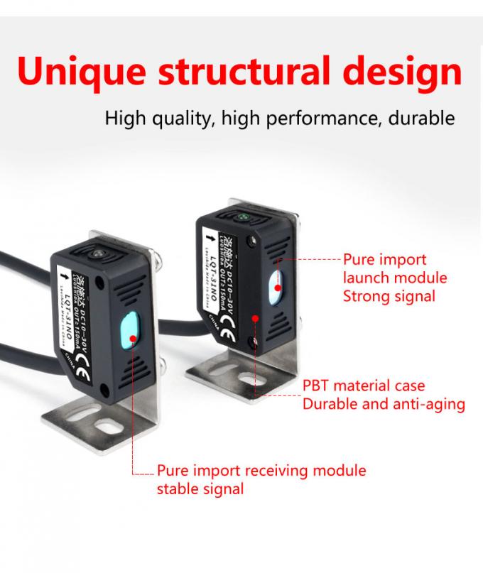 LUOSHIDA DC 3 Wire All Series Through Beam Laser Sensor 20m / 30m ...