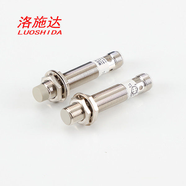 M12 24VDC Cylindrical Long Range Inductive Proximity Sensor For Metal ...