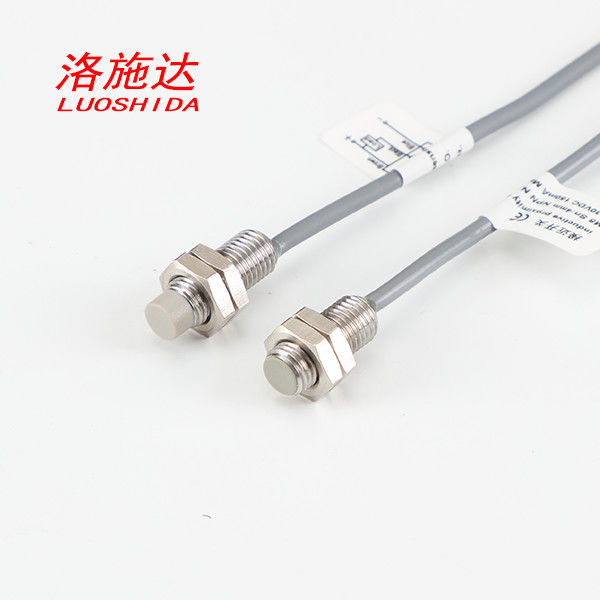 Cylindrical Inductive Proximity Switch Sensor With Cable Type DC 3 Wire ...