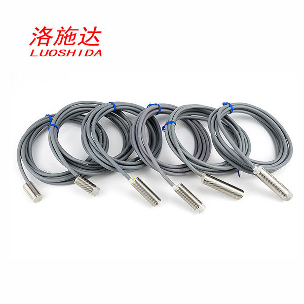IP67 M12 24VDC Cylindrical Inductive Proximity Sensor Metal Tube PNP NO ...