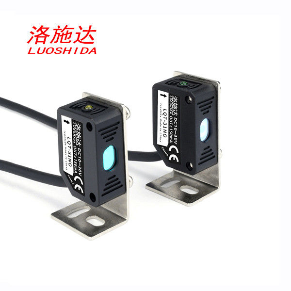Through Beam Type Square Laser Proximity Sensor With Cable Type 3 Wire ...