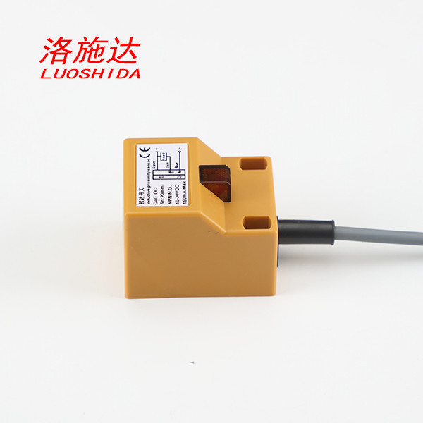 DC 3 Wire Rectangular Inductive Proximity Sensor